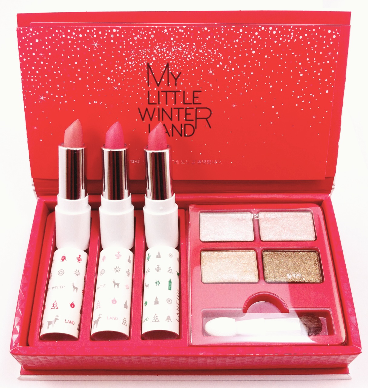 Review: Laneige Winterland Magic Makeup Collection | Gloriaus Days